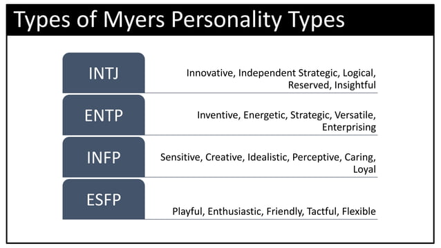 Personality Framework | PPT