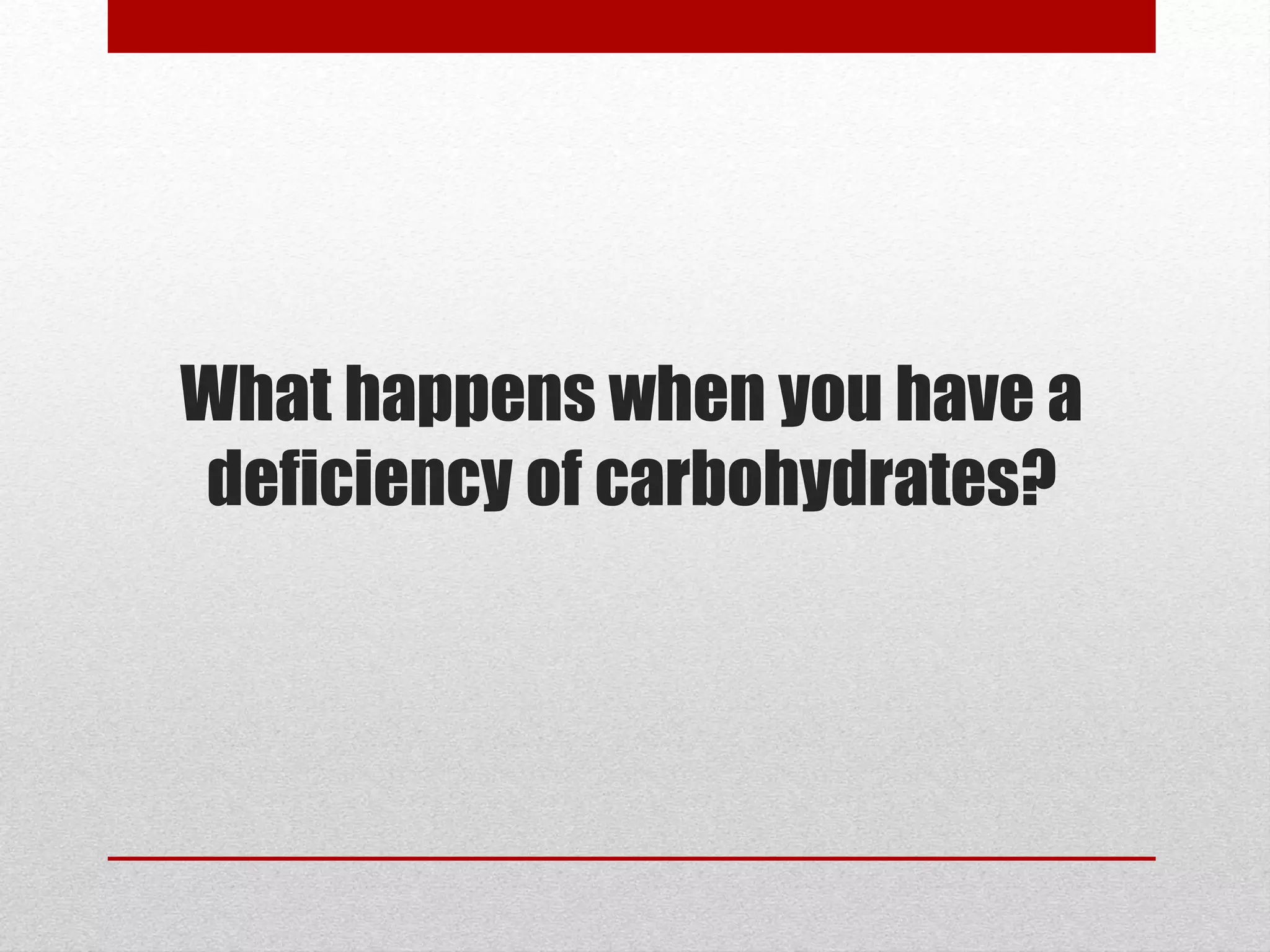 Carbohydrates (Carbs) - GCSE Biology | PPTX
