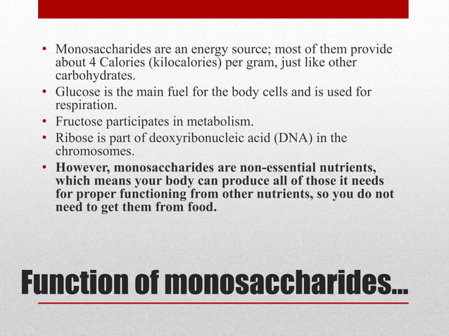 Carbohydrates (Carbs) - GCSE Biology | PPTX | Endocrine and Metabolic ...