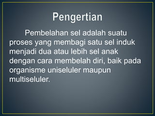 Pembelahan Sel | PPT