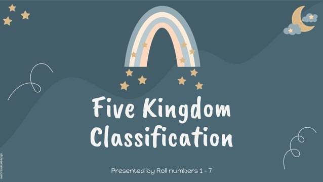Five kingdoms of classification | PPT