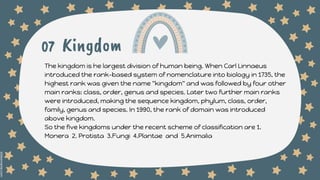 Five kingdoms of classification | PPTX