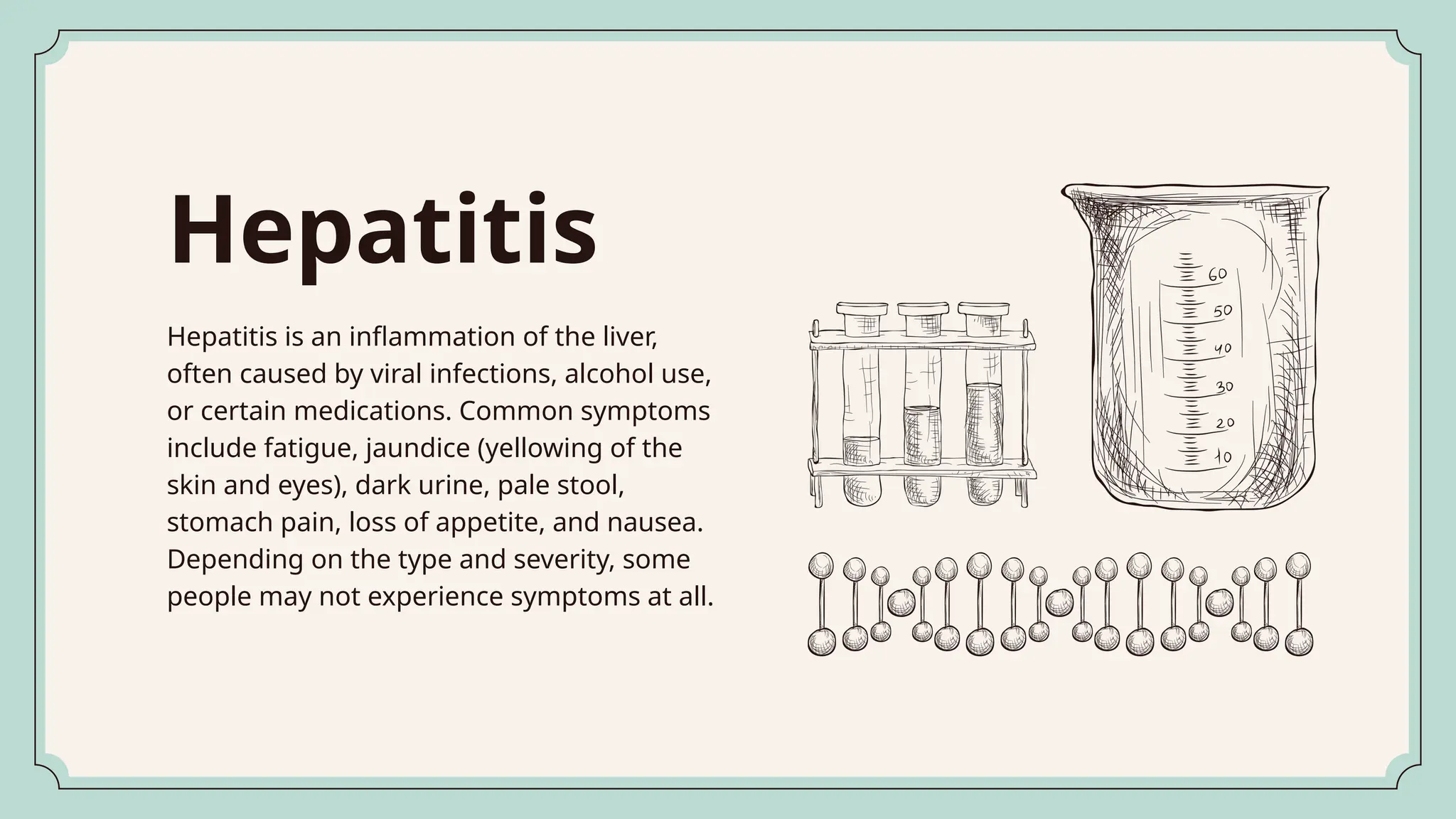 Hepatitis - Bio Presentation (Fact & Cases) | PPTX