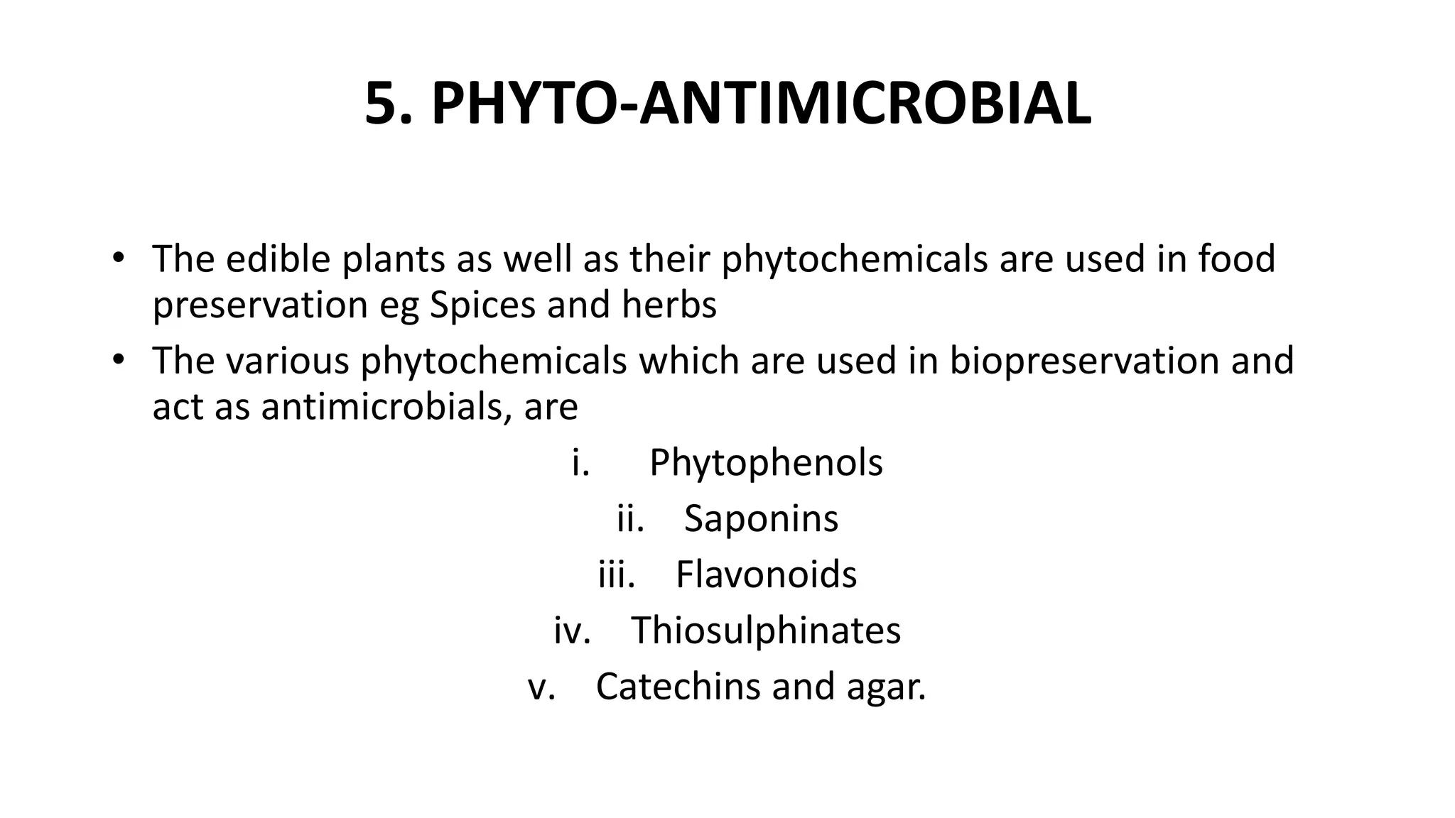 Biopreservatives | PPTX