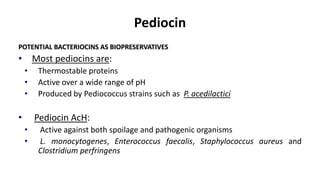 Biopreservatives | PPTX