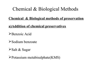 Biopreservatives i | PDF