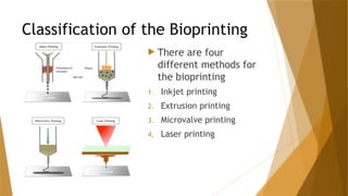 presentation on the bioprinting a 3d printing model for living ones | PPT