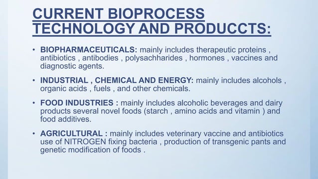 Bioprocess engineering | PPTX | Biotech and Biomedical Industry ...