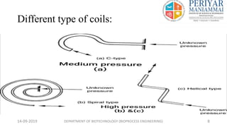 Bioprocess engineering pressure measurement and control | PPTX