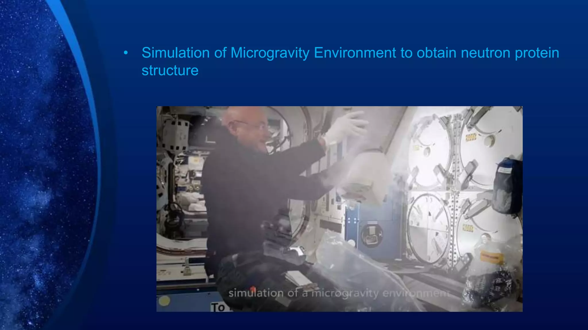 Bioprocessing in microgravity | PPTX