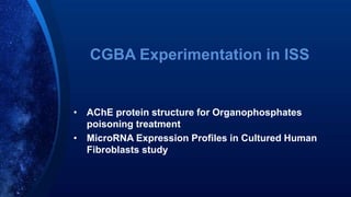 Bioprocessing in microgravity | PPTX