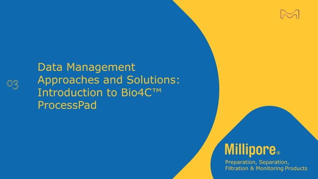 Next-Generation Bioprocessing Monitoring to Enable Smart Data Management and Analysis | PPTX ...