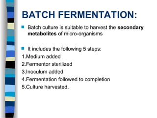 Introduction to bioprocess principles pdf | PPT
