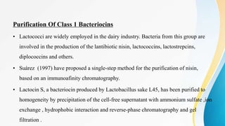 Bacteriocin From lactic acid bacteria | PPTX