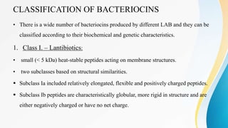 Bacteriocin From lactic acid bacteria | PPTX