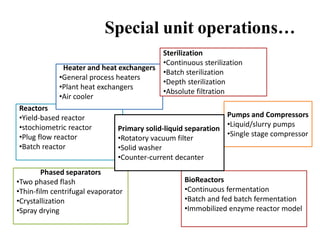 Bioprocess simulation | PPTX