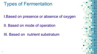 bio process tech III 2022. fermentation types | PDF