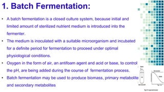 bio process tech III 2022. fermentation types | PDF