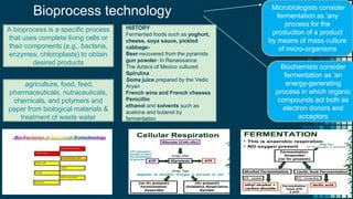 bio process tech III 2022. fermentation types | PDF