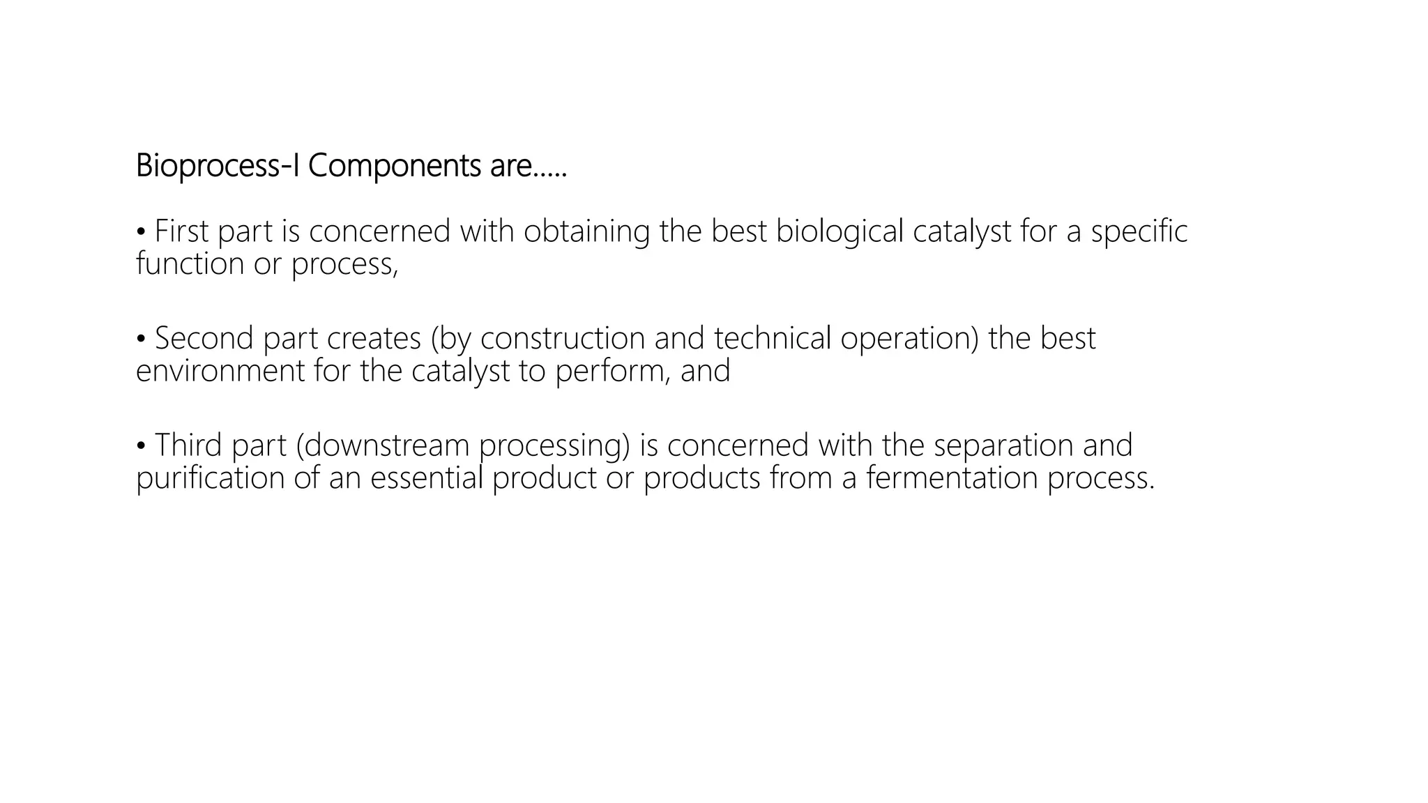 Bioprocess unit 1a | PPT