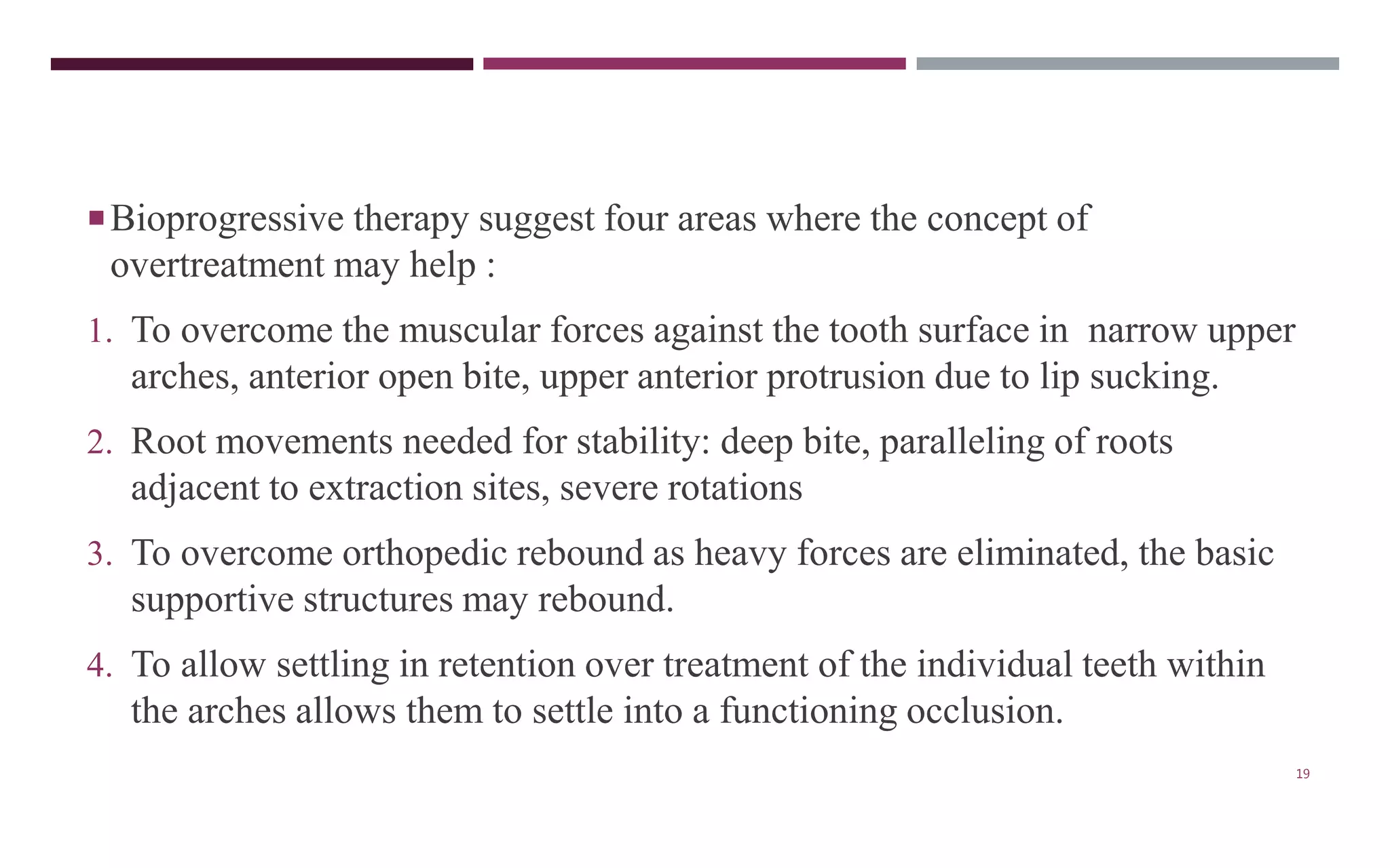 Bio progressive therapy | PPTX