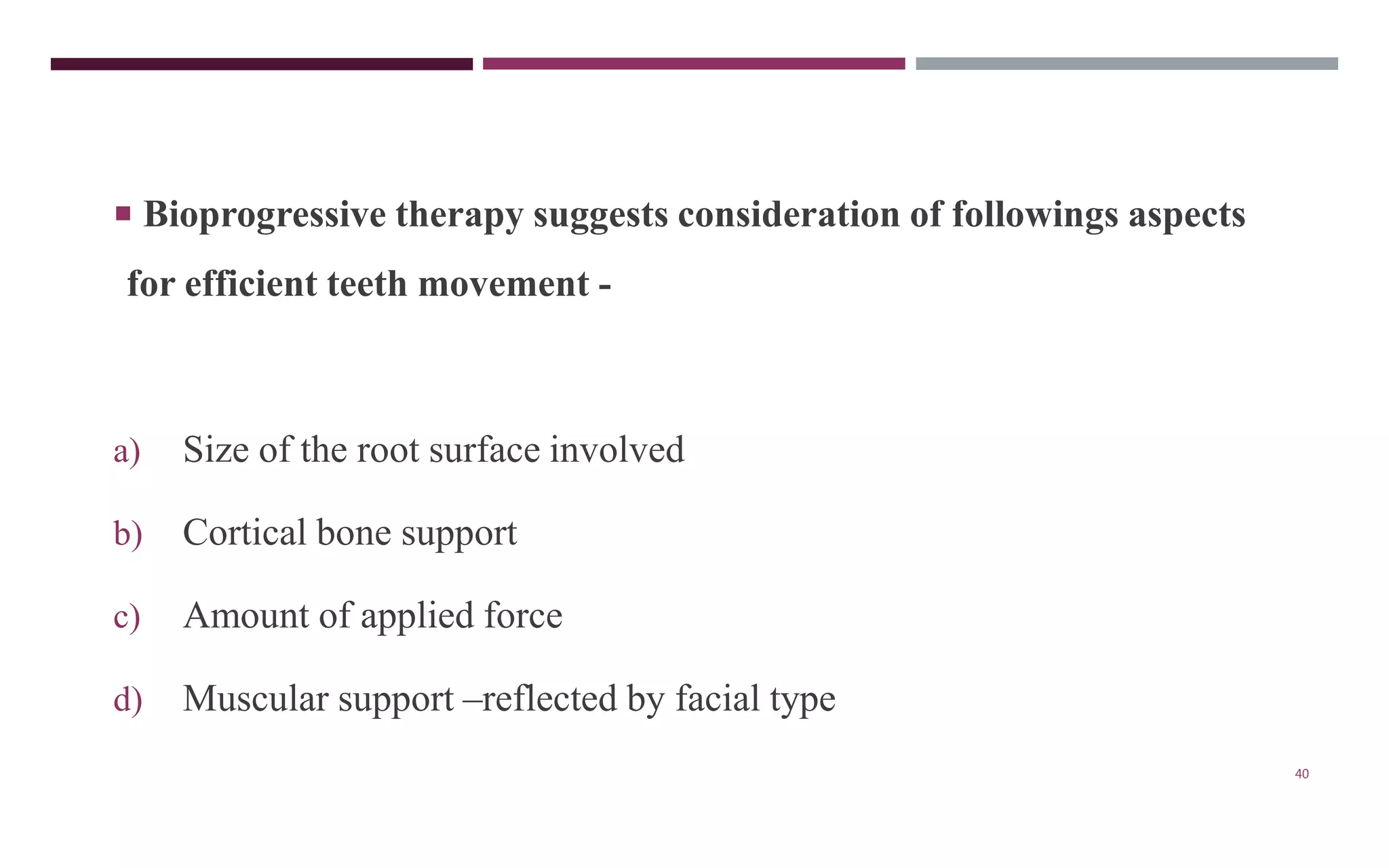 Bio progressive therapy | PPTX