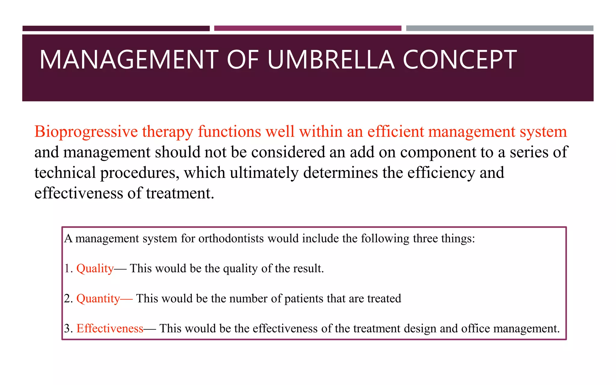 Bio progressive therapy | PPTX