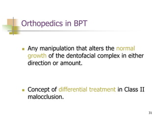 Bioprogressive Therapy in orthodontics by Ricketts | PPT