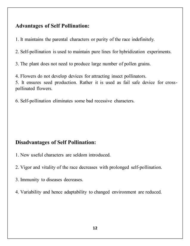 POLLINATION :Biology Investigatory project | DOCX