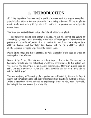 POLLINATION :Biology Investigatory project | DOCX