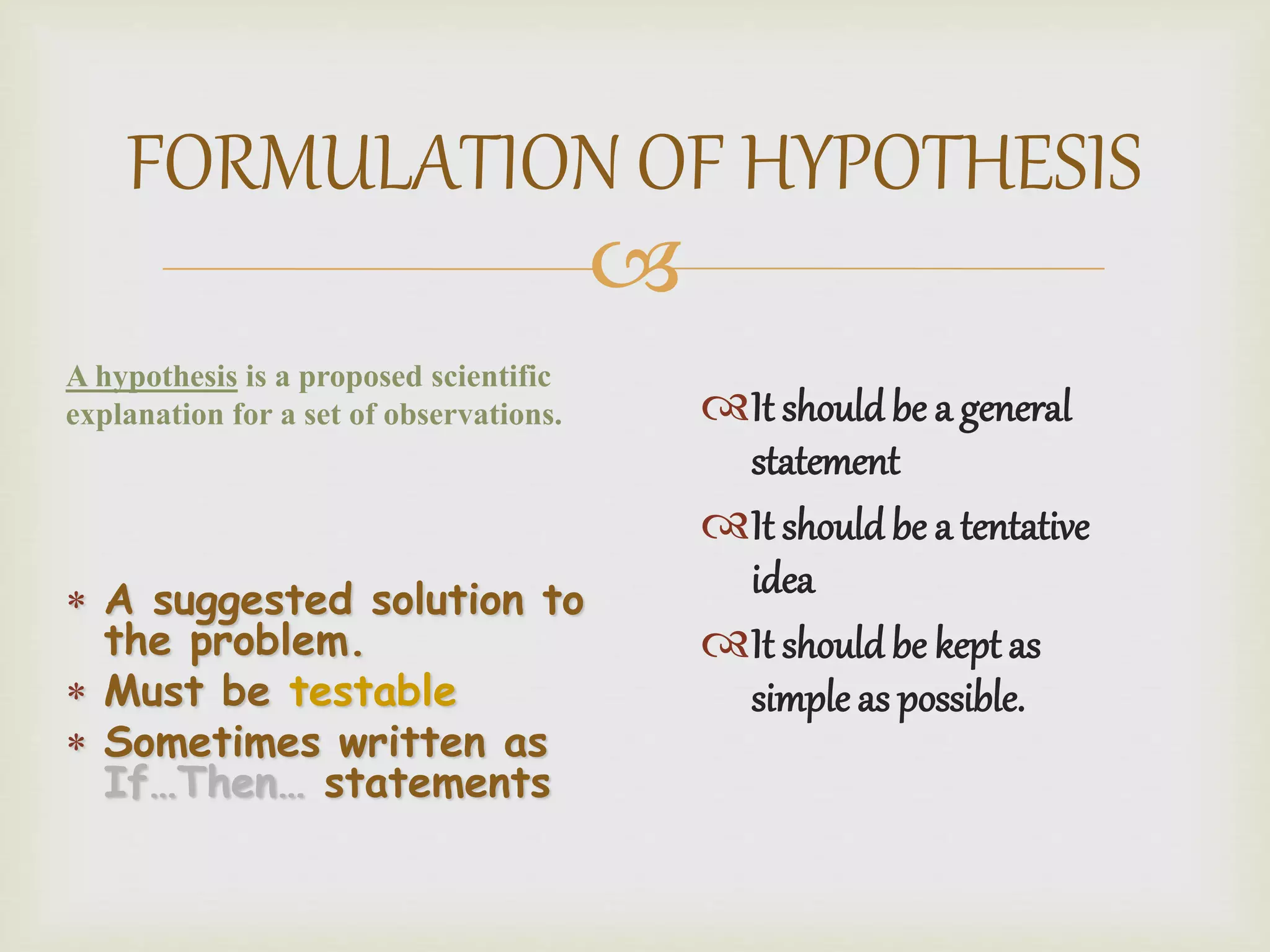 solving a biological problem | PPTX