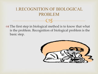 solving a biological problem | PPTX