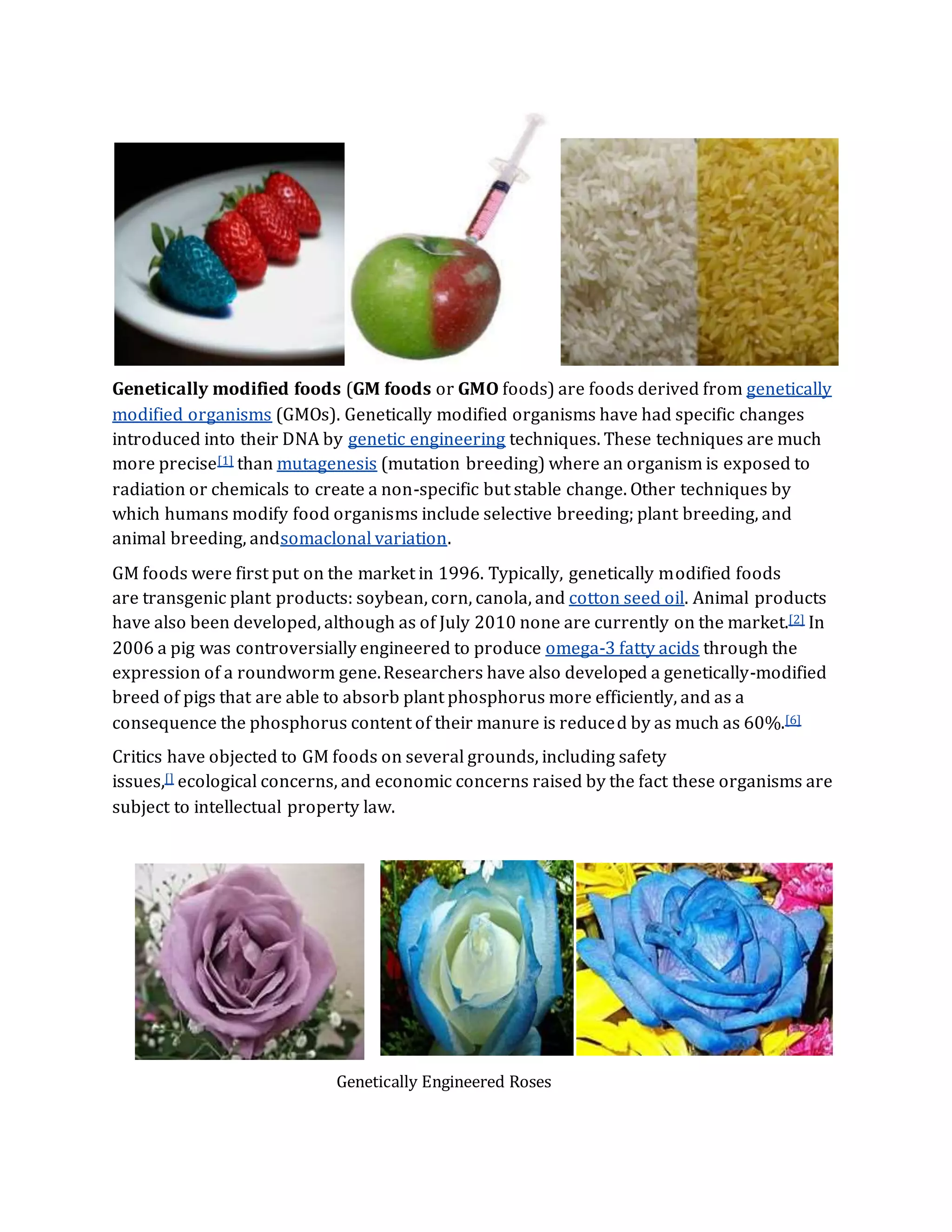 Bio project CLASS12 genetic engenering | DOCX