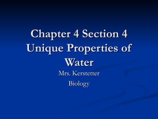 Bio- Properties of Water in human body.ppt