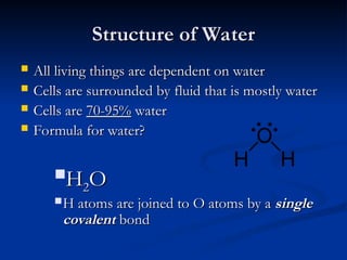 Bio- Properties of Water in human body.ppt