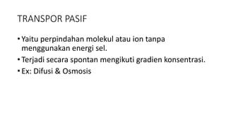 Bioproses dalam Sel | PPTX