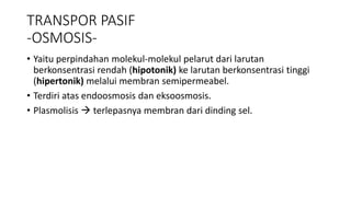 Bioproses dalam Sel | PPTX