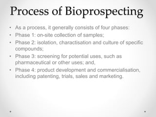 Bioprospecting | PPTX