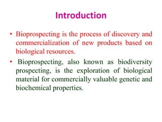 Bioprospecting (1).ppt by Aniketh B.Surve | PPTX