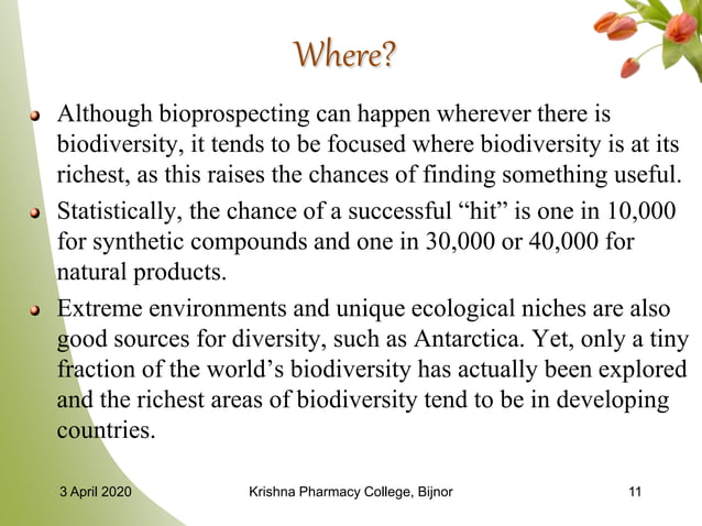 Bioprospecting and biopiracy hdt unit 4 | PPT | Pharmaceutical Industry ...
