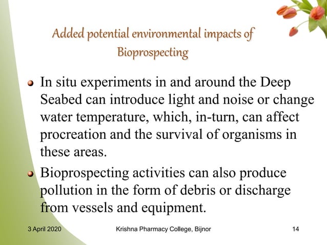 Bioprospecting and biopiracy hdt unit 4 | PPT | Pharmaceutical Industry ...