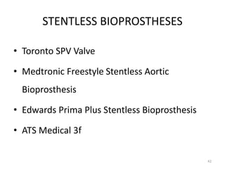 Bioprostheic heart valve prosthesis | PPTX