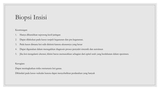 dasar histopatologi biopsi pada neoplasma | PPTX