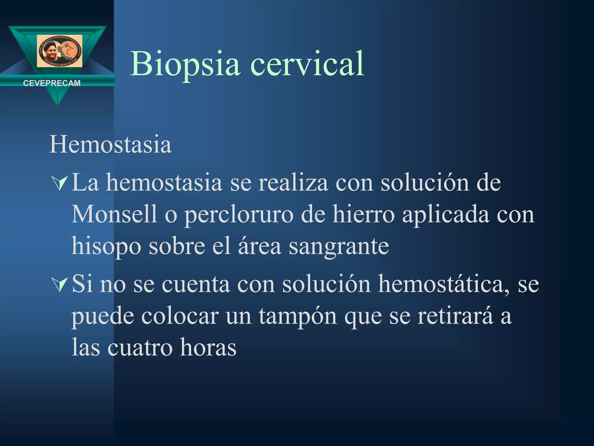 Biopsia cervical | PDF | Surgery | Medical Health