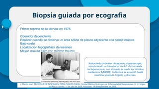 biopsia pleural, TECNICA, INDICACIONES Y CONTRAINDICACIONES | PPTX ...