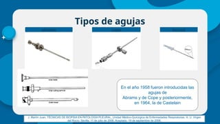 biopsia pleural, TECNICA, INDICACIONES Y CONTRAINDICACIONES | PPTX
