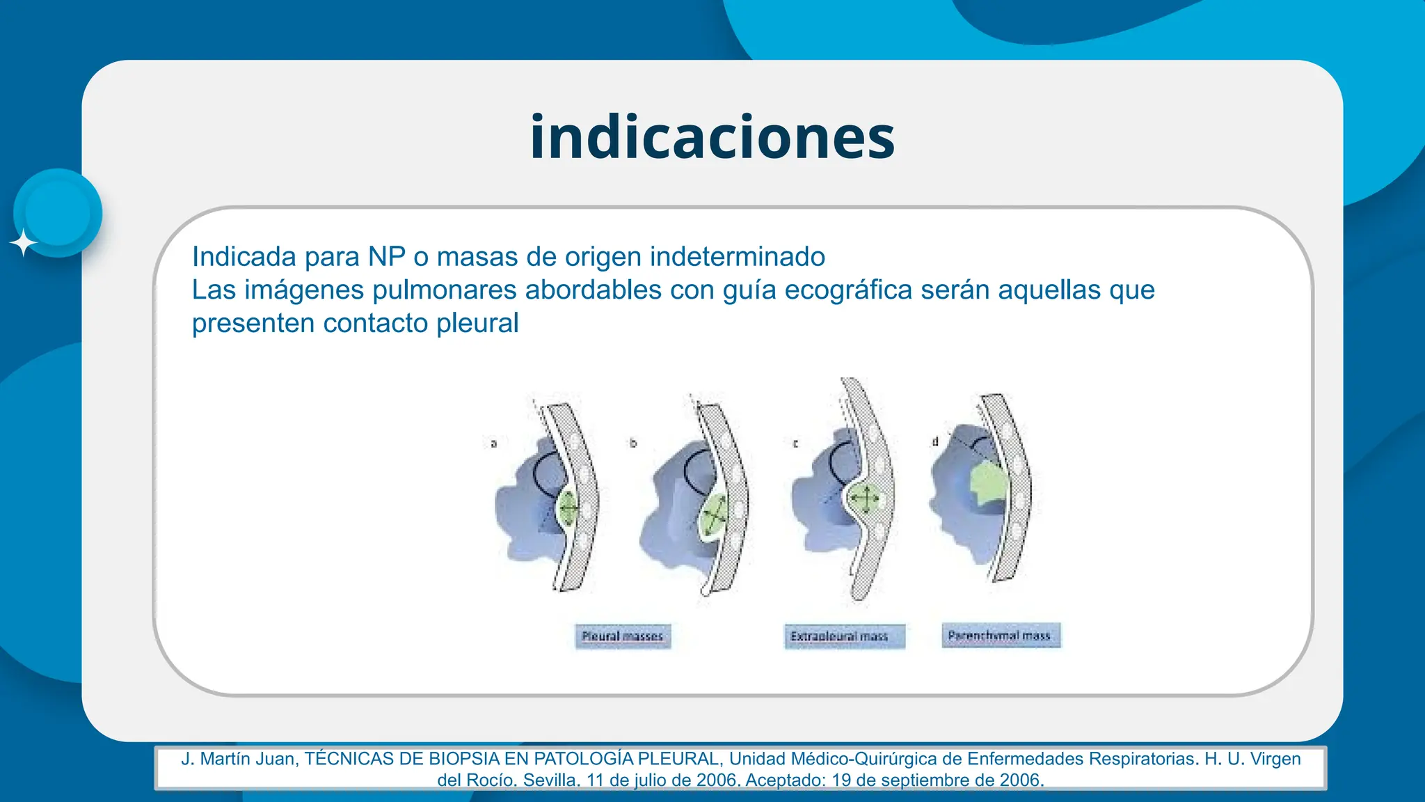 biopsia pleural incicaciones, contraindicaciones y tecnica | PPTX
