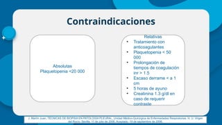 biopsia pleural incicaciones, contraindicaciones y tecnica | PPTX