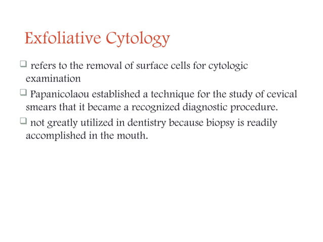 Biopsy - Oral diagnosis | PPT