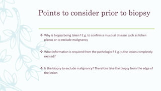 Biopsy in surgery | PPTX